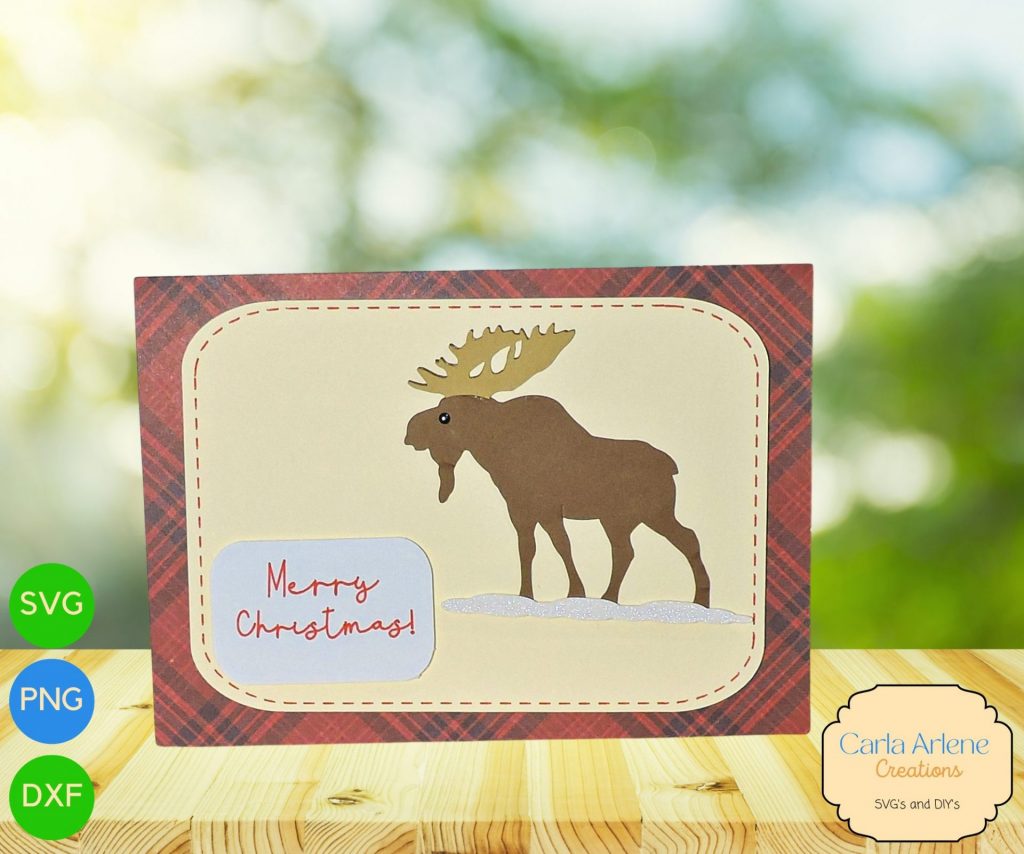 Moose Card - Carla Arlene Creations